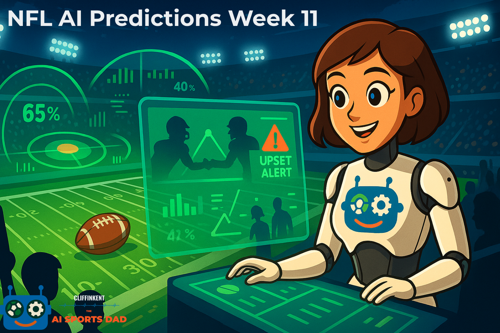 NFL Week 11 AI Predictions You Cannot Miss - The AI Sports Dad